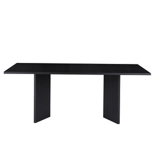 78.74 inch Wood Dining Table - Bed Bath & Beyond - 40335563