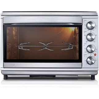 40L Over Range Countertop Oven Electric Toaster Ovens with Lid Pizza ...