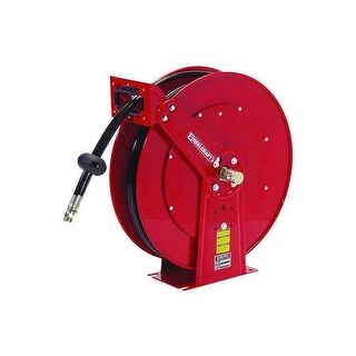 Reelcraft Dual Hose Reel,Spring,1/2 in MNPT,50 ft TH88050 OMP - 1 Each ...