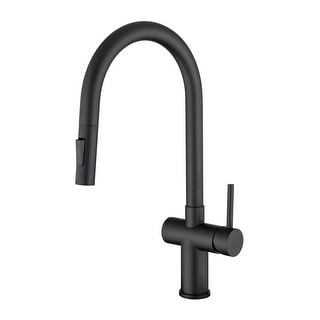 Single Handle Kitchen Faucet with Pull Down Sprayer Modern 1 Hole ...