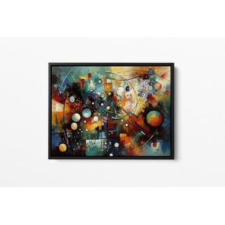 Amrita Sen The Planets Premium Canvas - Black Frame - Bed Bath & Beyond ...