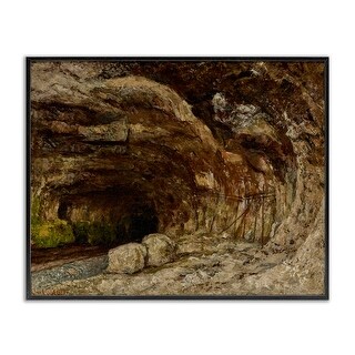 Stupell Classical Grotto of Sarrazine Framed Giclee Art Design By ...