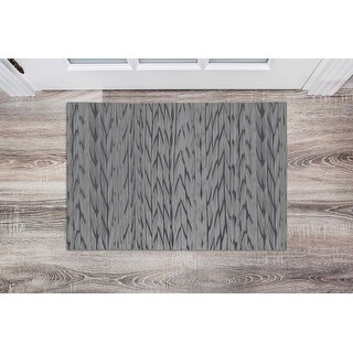 RIDGE GREY Doormat By Kavka Designs - Bed Bath & Beyond - 33356639