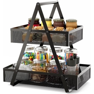 Snack Organizer Countertop - Metal Kitchen Counter Organizer - Bed Bath ...