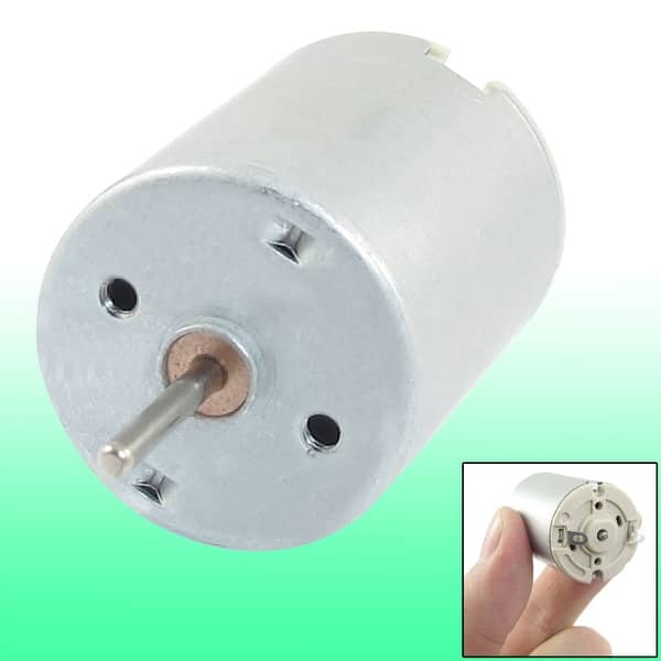 DC 5V 4350RPM Rotary Speed 2 Pin 2P Terminals Electric Mini Motor ...