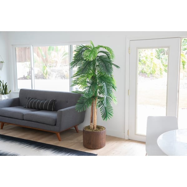 Vintage Home Artificial Faux Real Touch 5.84 Feet Tall Real Touch Palm ...