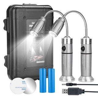 IMAGE Rechargeable Ultra-Bright Magnetic Barbecue Grill Light with ...