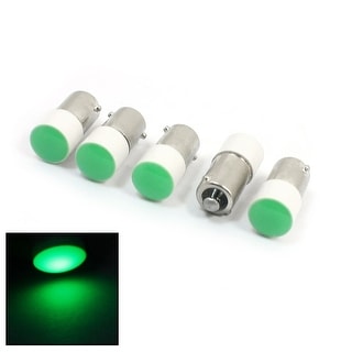 5x Electrical BA9S Mounted Green LED Indicator Light Lamp Bulb 24V 5A ...