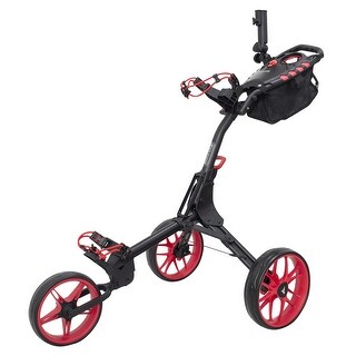 Global Pronex Compact Golf Push Cart 3 Wheels Quick Fold and Light ...