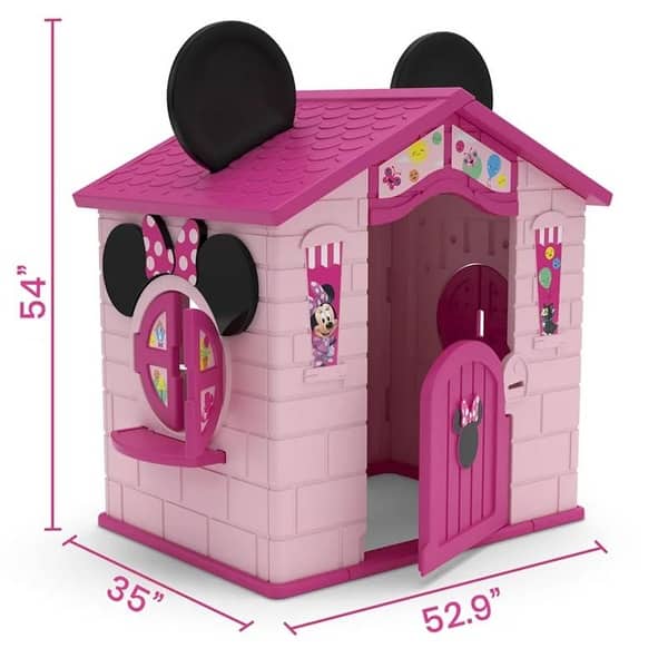 Outdoor Playhouse Disney Minnie Mouse Plastic Indoor - Bed Bath ...