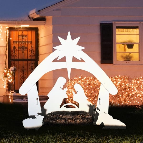 jesus christmas decorations outdoor