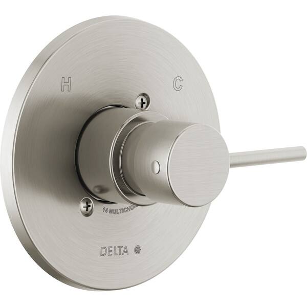 Delta T14059-PP Modern Pressure Balanced Valve Trim Only with Single ...