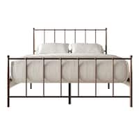 CraftPorch Minimalist Timeless Metal Platform Bed - On Sale - Bed Bath ...