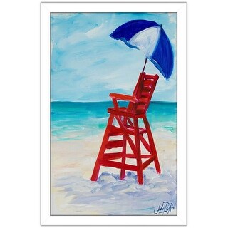 "Lifeguard Post I (Vertical)" Print on Acrylic - Bed Bath & Beyond ...
