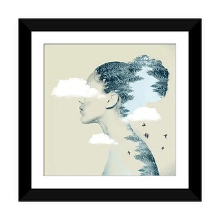 iCanvas "Double Exposure Hair I" by Vin Zzep PFA - Bed Bath & Beyond ...