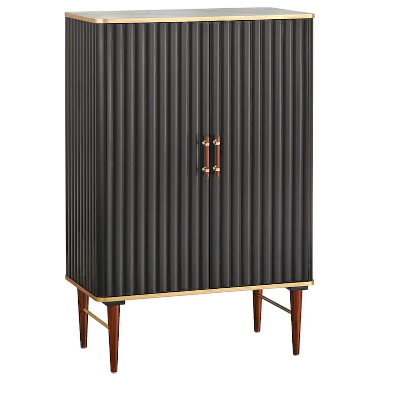 angelo:HOME Minka Mid-Century Scalloped Front Cabinet - On Sale ...