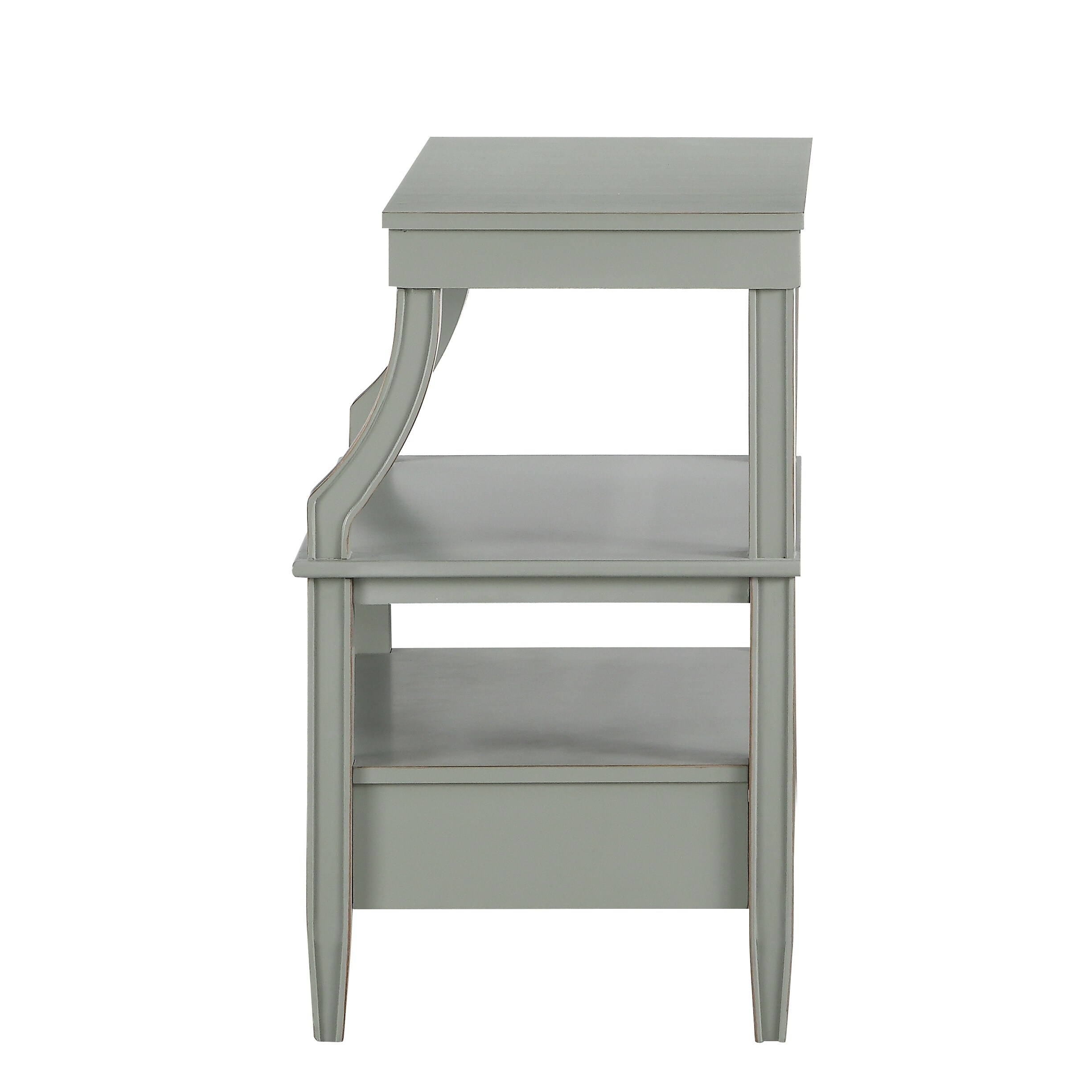 Antique Grey Storage Nightstand Bed Bath Beyond 39019171