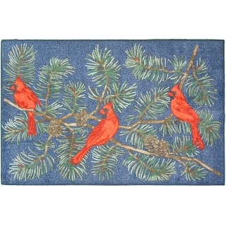 Cozy Cabin Cardinal Blue Accent Rug 30"x46" - Bed Bath & Beyond - 34749805