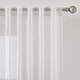 Lush Decor Calia Textured Stripe Sheer Pair Window Curtain Panels - 84 ...