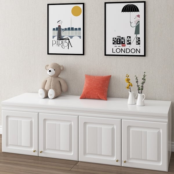 63"W Top Cabinet Maximize Closet Space Overhead Wardrobe Storage Unit ...