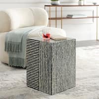 Akane Shell Geometric End Table - Bed Bath & Beyond - 34435743