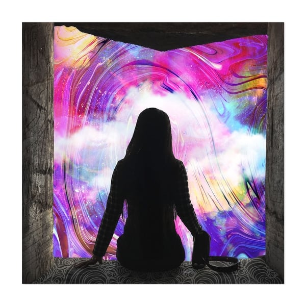 Day Dream Collage Acid Trip Alice in Wonderland Art Print/Poster - Bed ...