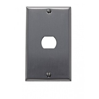 Switchplate Brushed Stainless Steel 1 Interchang/Despard Renovators ...