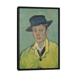 iCanvas "Portrait of Armand Roulin, 1888" by Vincent van Gogh Framed ...