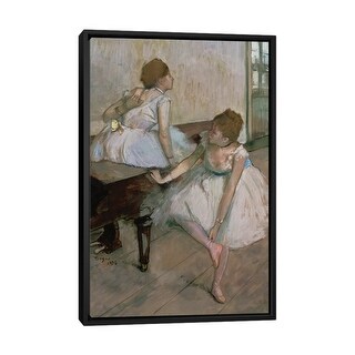 iCanvas "Two dancers resting, 1874 " by Edgar Degas Framed - Bed Bath ...