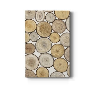Tree Ring Study I Premium Gallery Wrapped Canvas - Ready to Hang - Bed ...