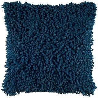Blue Boho Textured Modern Down Throw Pillow - Bed Bath & Beyond - 39555683