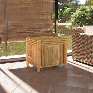 vidaXL Patio Storage Box multisize Bamboo - Bed Bath & Beyond - 38294074