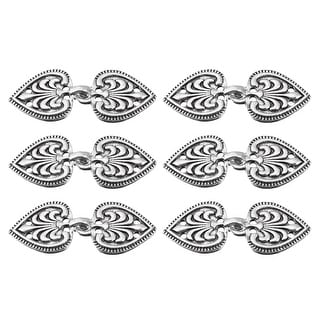 Cloak Clasp, 6 Pairs Sew on Hooks and Eyes Vintage Cape Clasps ...