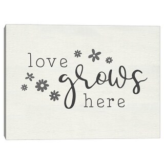 Love Grows by CAD Designs Cnvs Art Prn - Bed Bath & Beyond - 33658226