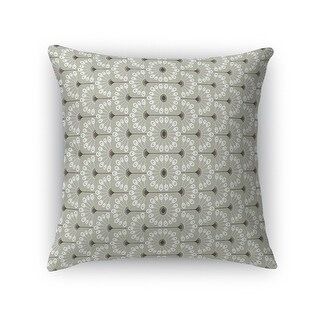 FAN GREY Accent Pillow by Kavka Designs - Bed Bath & Beyond - 38088635
