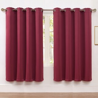 VCNY Home Neil Solid Blackout Curtain Panel, 52" x 63" - 52" x 63 ...