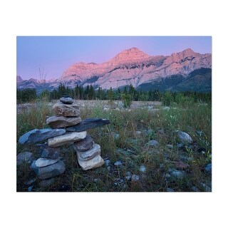Mount Kidd RV Park Alberta Canada Alpenglow Kidd Art Print/Poster - Bed ...