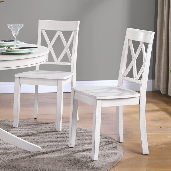 Antique Cross Back Wood Double X Back Dining Chairs On Sale Bed Bath Beyond 40418102