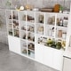 Modular Buffet and Display Cabinet - Modular Design in Pristine White ...