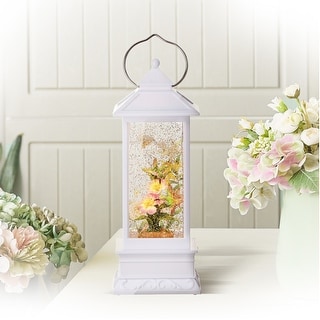 LED Battery Operated Timer Hummingbird Water Globe Usb 11" - Bed Bath ...