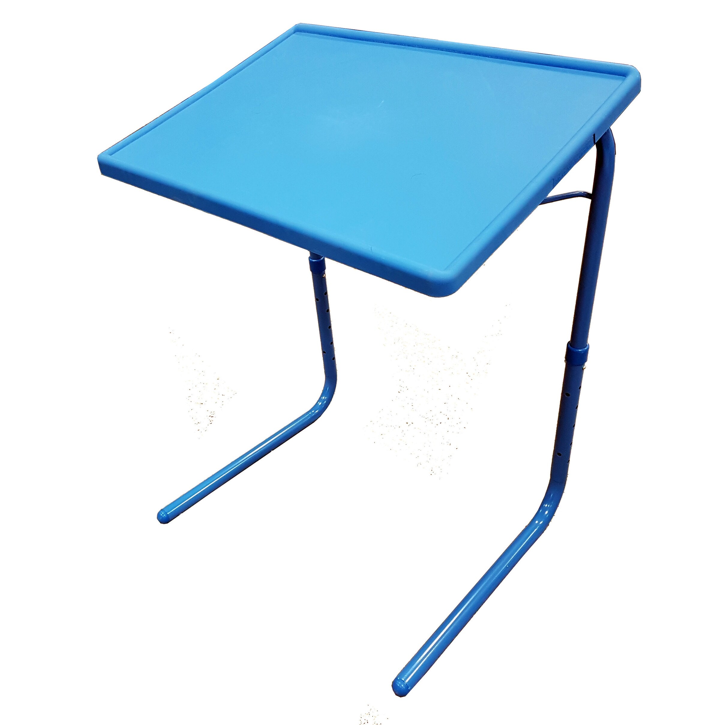 TV Tray Table Portable Foldable Adjustable Laptop Eating Drawing Snack Plastic Tray Table Stand w Adjustable Cup Holder On Sale Bed Bath Beyond 10473742