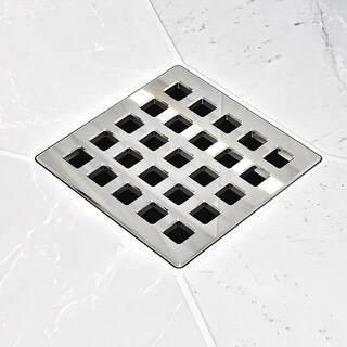 Ebbe America E4803-PC QUADRA - Polished Chrome - Unique Drain Cover ...