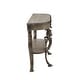 Montpellier Console Table Pewter - Bed Bath & Beyond - 37417287