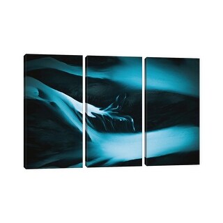 iCanvas "Minimalist And Abstract Blue River Veins In Iceland" by ...