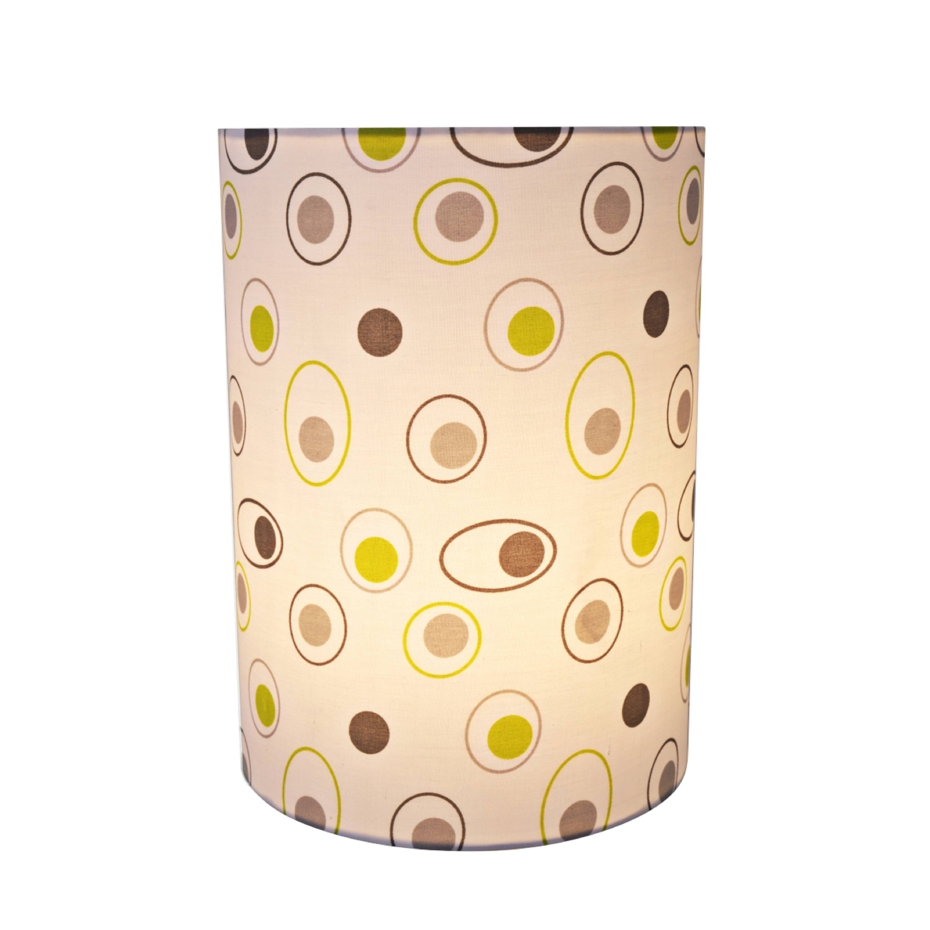 Aspen Creative Drum (Cylinder) Shaped Spider Construction Lamp Shade in ...