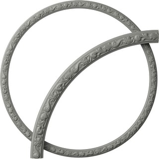 40"OD x 36"ID x 2"W x 7/8"P Sussex Floral Ceiling Ring - Bed Bath ...