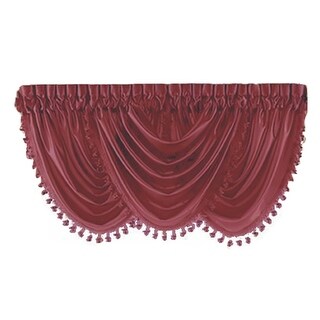 Moshells Hyatt Waterfall Valance - Berry - Bed Bath & Beyond - 16978378