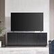 Presque Rectangular TV Stand for TV's up to 75" - Bed Bath & Beyond ...