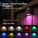 5W Low Voltage RGBCW LED Deck Lights, Landscape Step Railing Fence ...