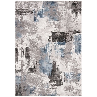 Alexander Home Alexis Mid-Century Modern Abstract Area Rug - On Sale ...